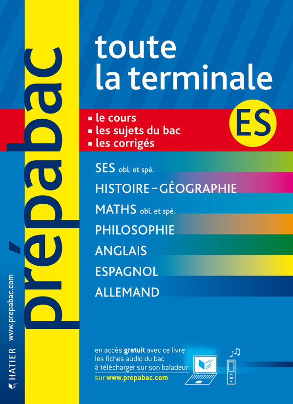 Prépabac Toute la Terminale ES - - Didier Hourquin, Jean-Yves Kerzulec ...